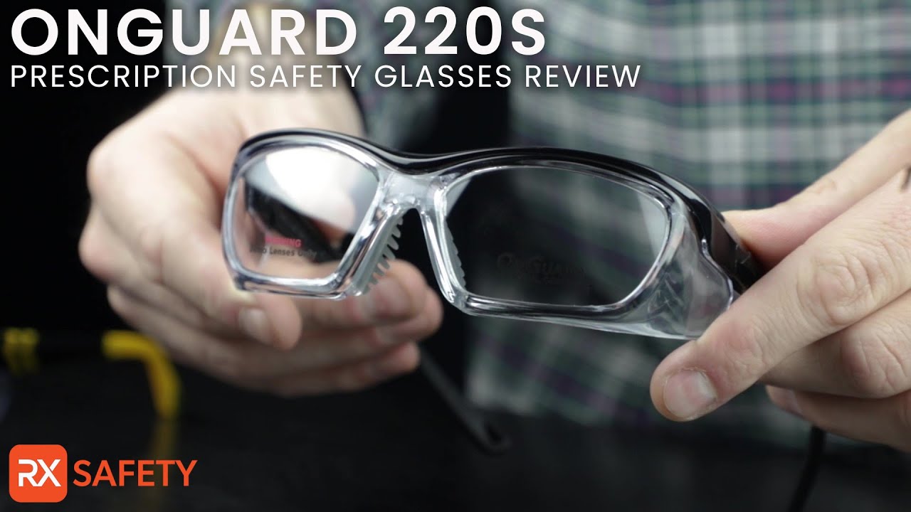 OnGuard Prescription Safety Glasses Review - The 220s - YouTube