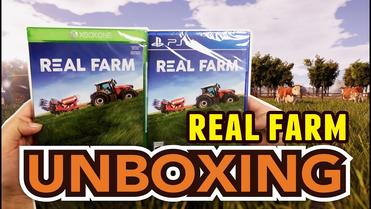 Real Farm (Xbox One/PS4) Unboxing !! - YouTube