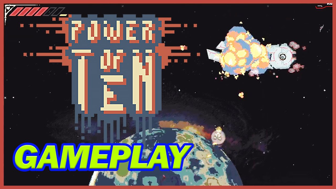 Power of Ten - Gameplay - Indie Space Game Roguelike - Captain Collins ...