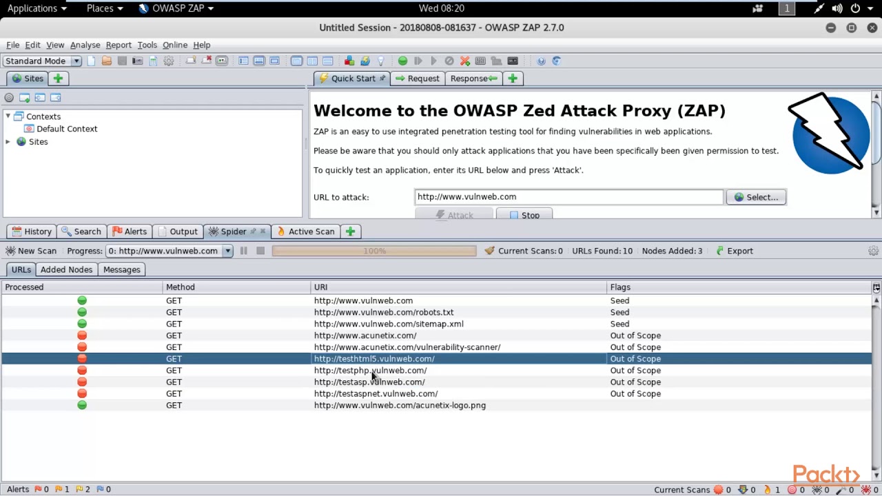 35 Zed Attack Proxy Tool ZAP - YouTube