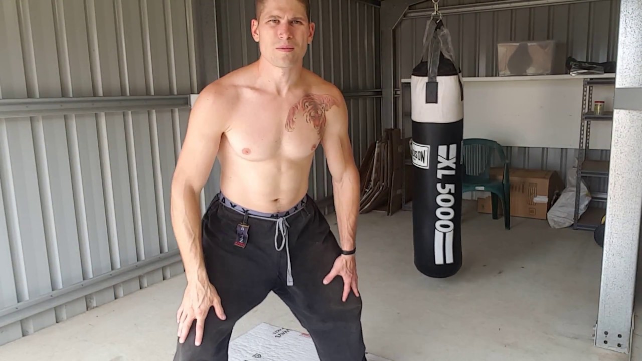 Sweep kick power training and conditioning. - YouTube