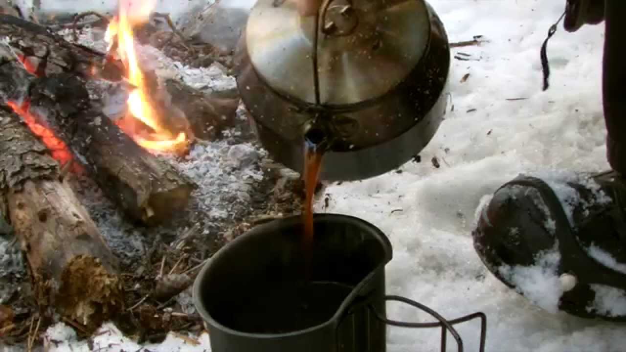 Campfire Coffee | Backpacking Coffee Survival - YouTube