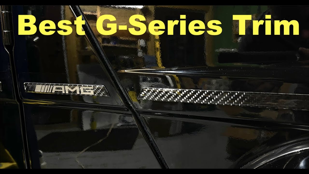 Best MERCEDES G-CLASS G63 CARBON FIBER TRIM EVER !!!! - YouTube