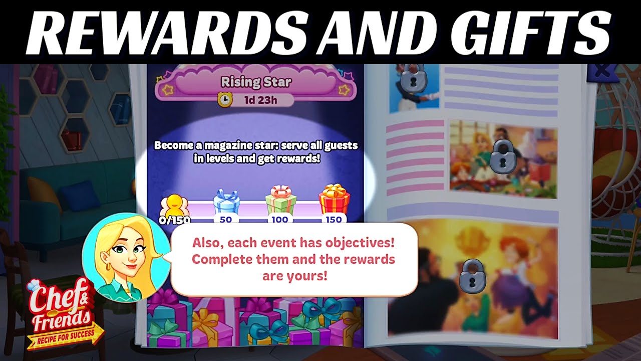Chef & Friends: Cooking Game | REWARDS AND GIFTS (Android, iOS) - YouTube