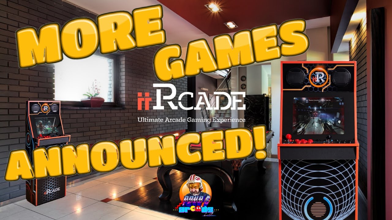 iiRcade Updates and New Games Announced! - YouTube