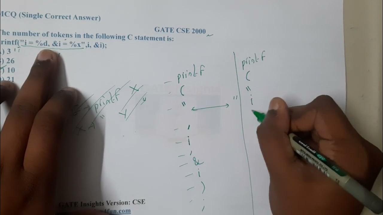 GATE CSE 2000 - YouTube