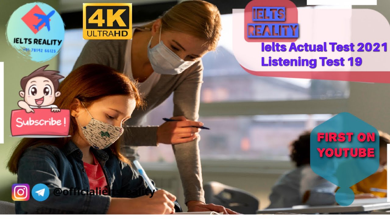 IELTS Listening Actual 2021 Test 19 (4K) // Complaint Record Form ...