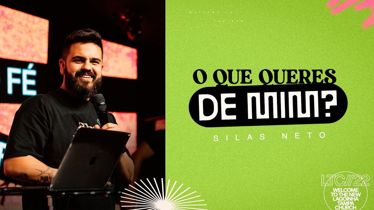 O QUE QUERES DE MIM? - SILAS NETO - YouTube