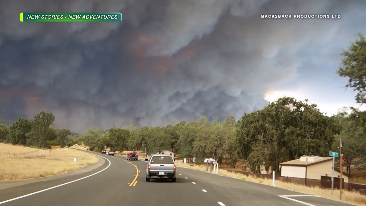 Amazing Earth: Sunog mula sa kabundukan at flash flood sa lungsod - YouTube