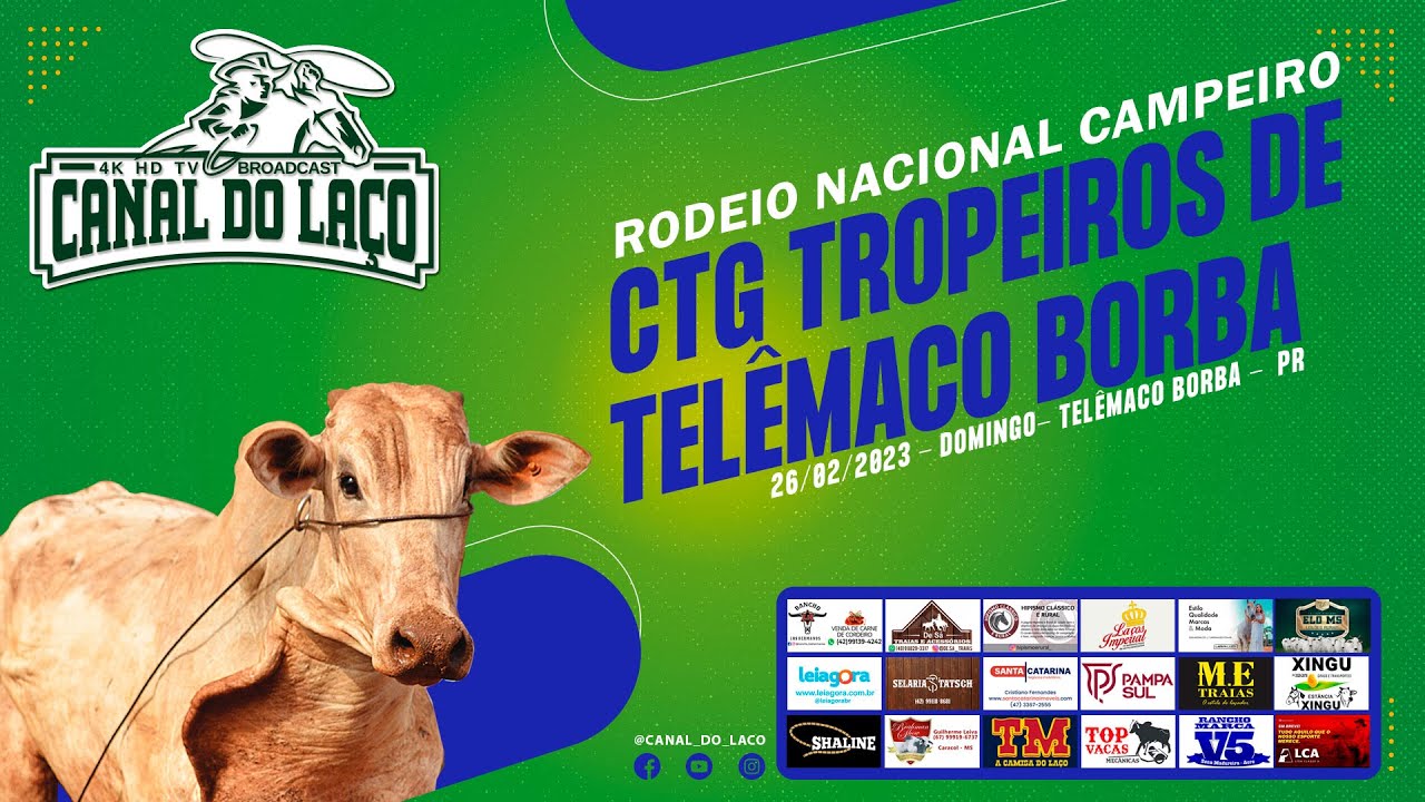 Rodeio Nacional Campeiro - CTG Tropeiros de Telêmaco Borba - Telêmaco ...