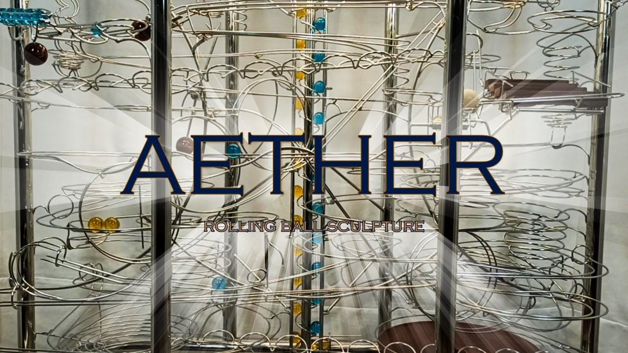 Aether rolling ball sculpture - YouTube