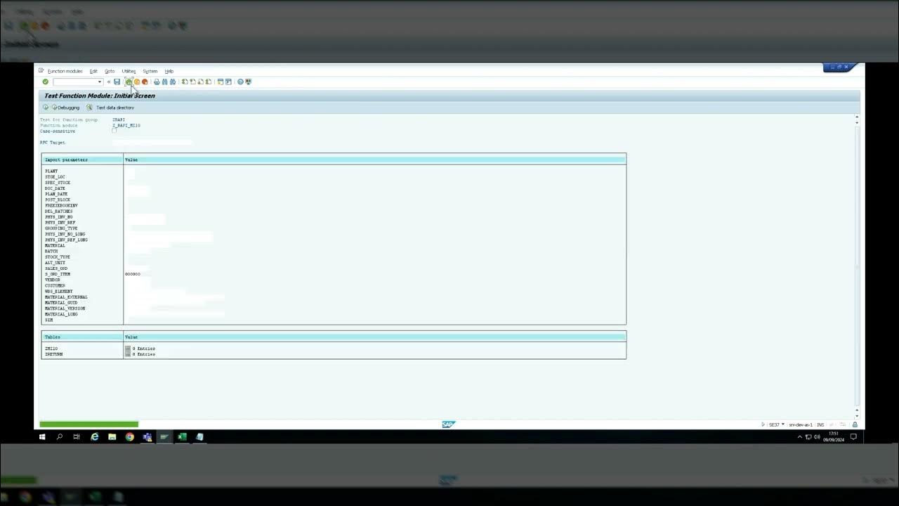 How to create ABAP Function Module in SAP SE37 PART 2 - YouTube
