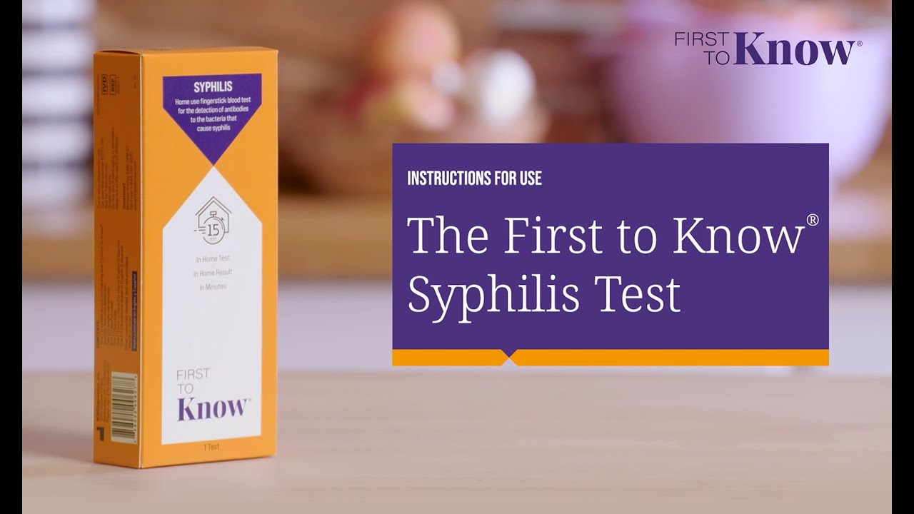 Syphilis Test - YouTube