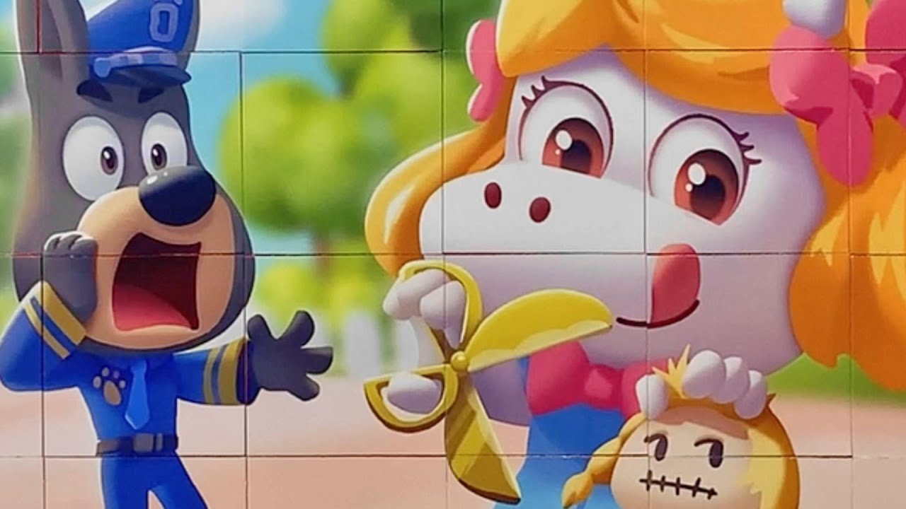 Dangerous Golden Scissors | Sheriff Labrador | Puzzle for kids and for ...