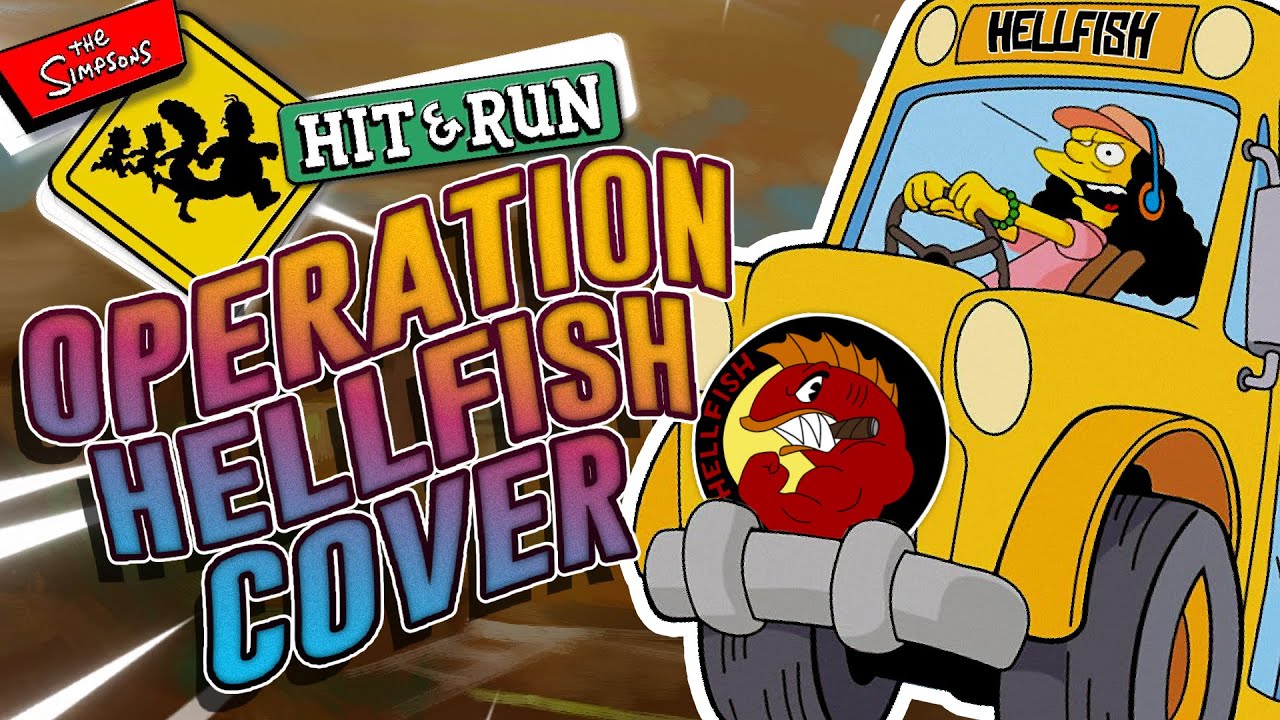 The Simpsons Hit & Run: OPERATION HELLFISH FULL COVER | Auspicious Frog ...