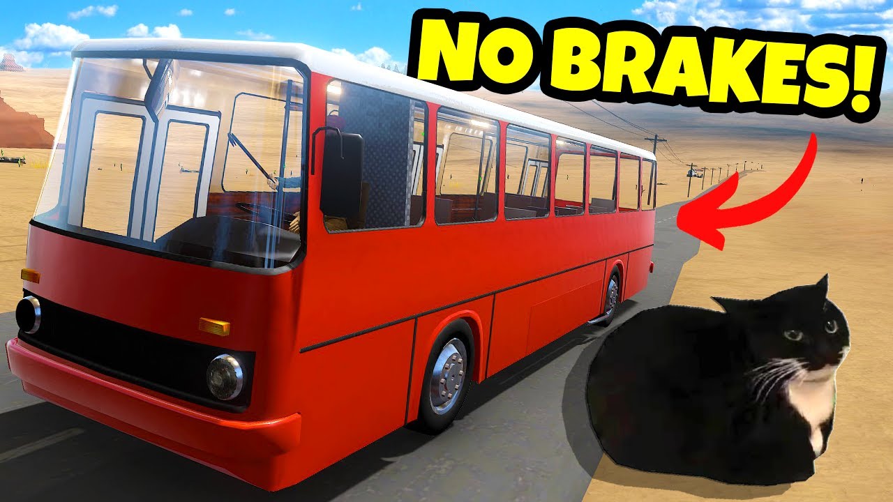 My Dingus Cat Bus has NO BRAKES in The Long Drive Mods?! - YouTube