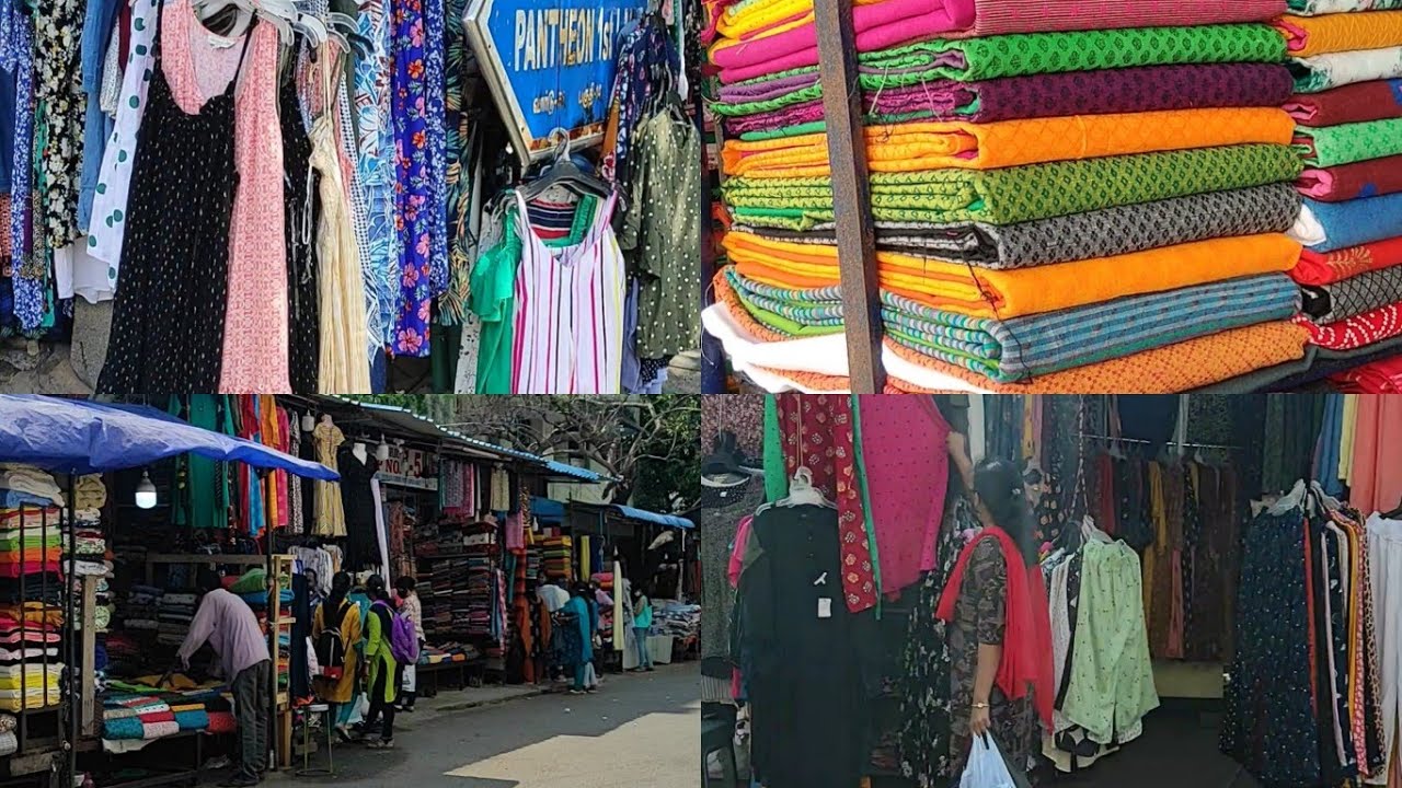 Cotton street dress collections//Egmore Pantheon road 1st street ...