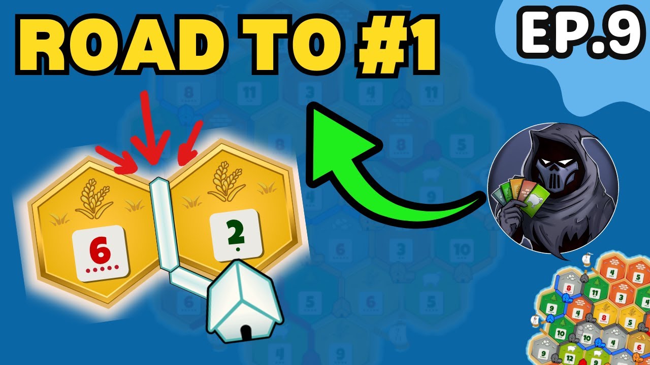 Catan - Building To The Wheat!!! - YouTube