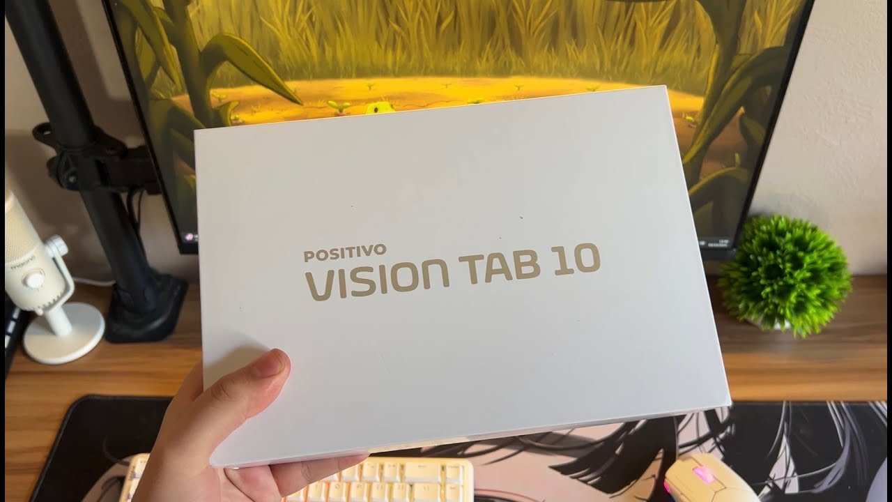 Positivo tab 10 Tablet barato com capa teclado - YouTube