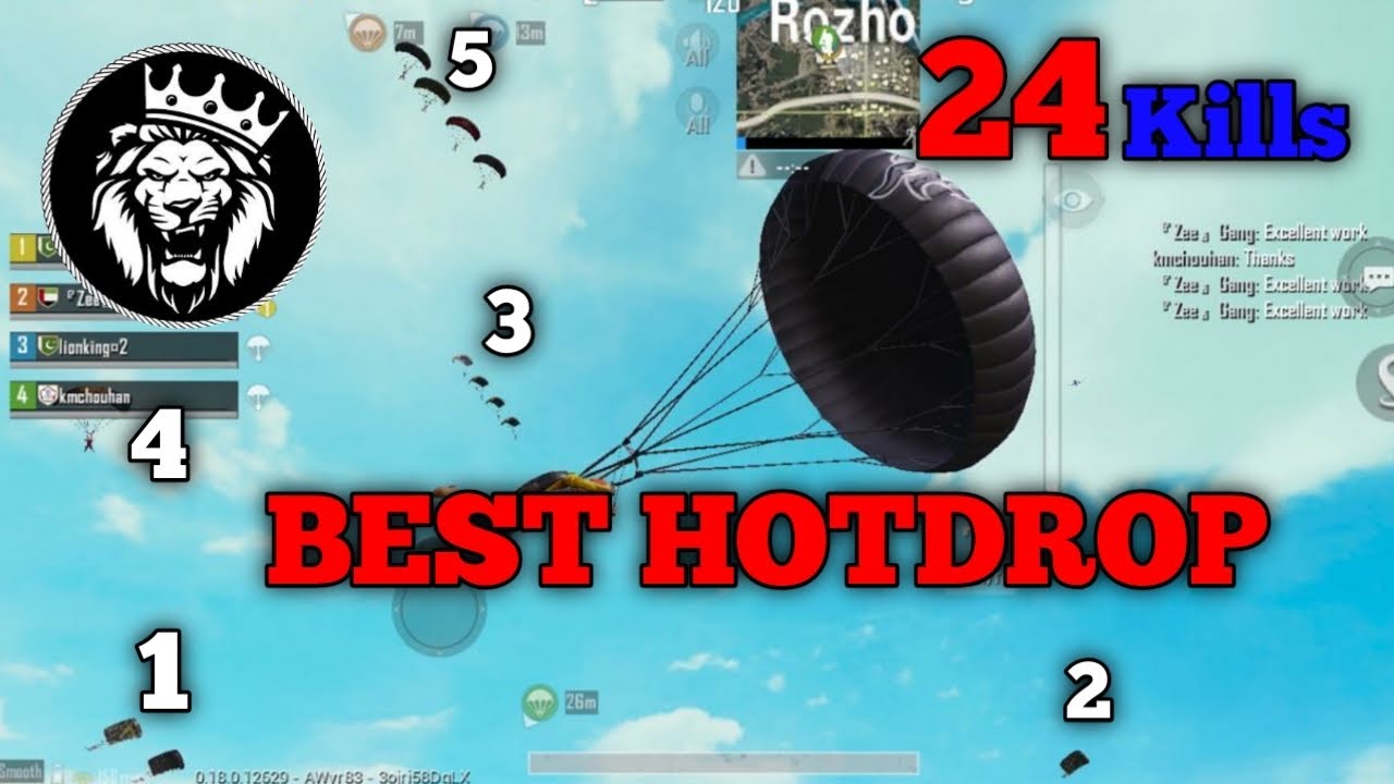 ROZHOK is the BEST HOTDROP | 5Squads in ROZHOK | 24Kills | STAR Clan ...