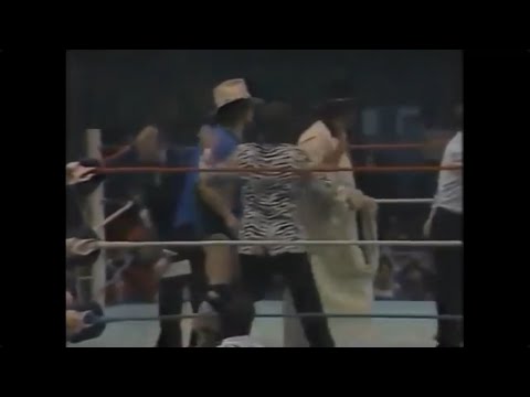Terry & Hoss Funk W/ Jimmy Hart vs Joe Marcus & Yvon Laverdue (WWF All ...