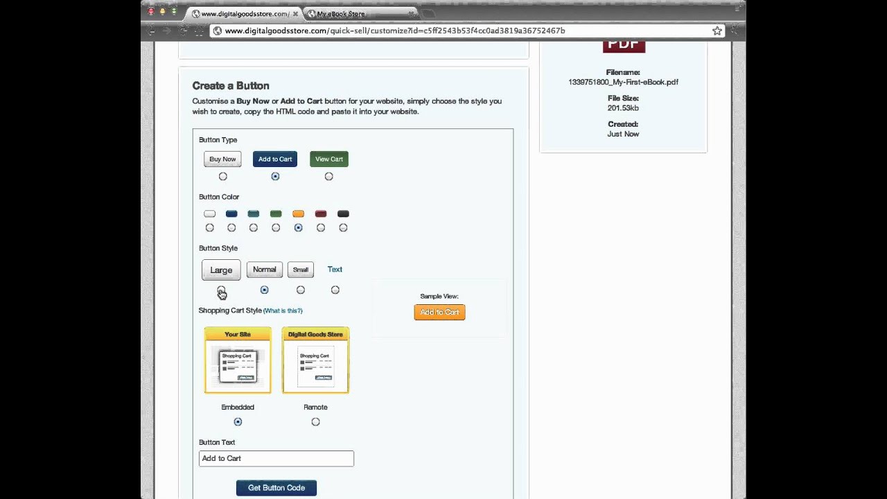 Digital Goods Store - Quick Guide Video - YouTube