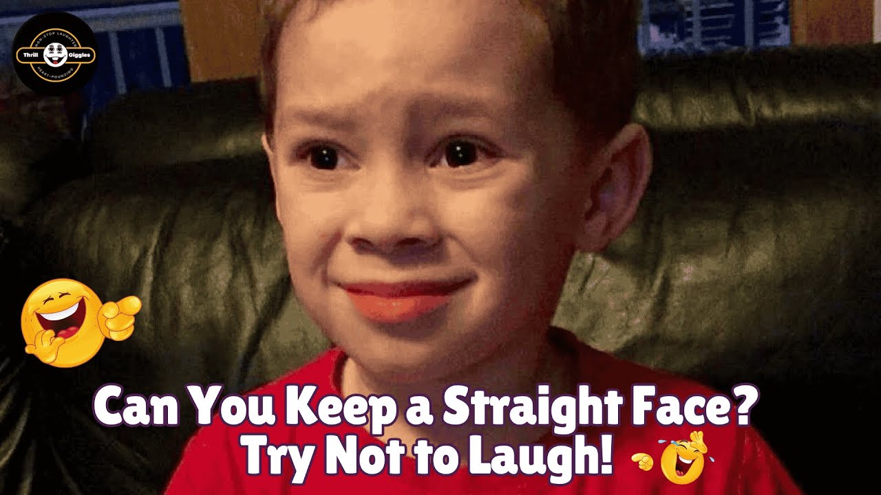 Can You Keep a Straight Face? 😆 Try Not to Laugh Challenge! - YouTube