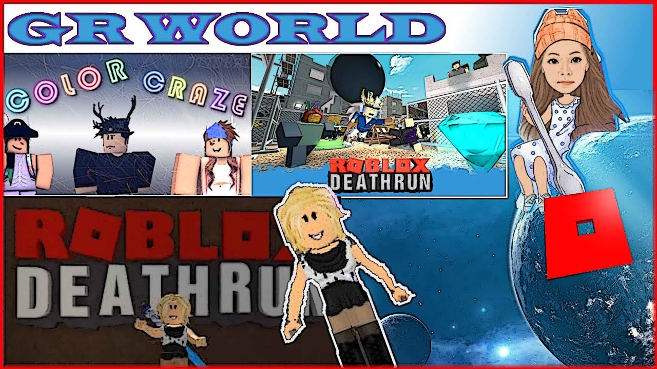 Roblox Color Craze and Roblox Deathrun - YouTube