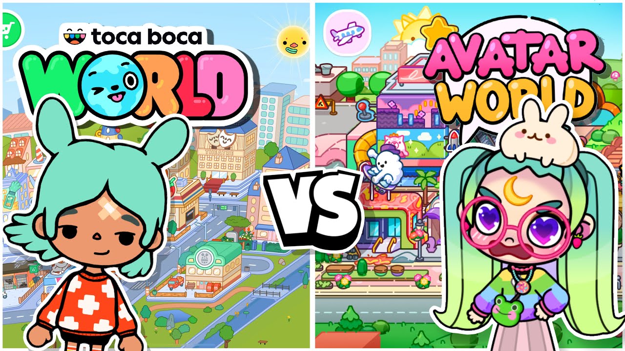 Toca Life World VS Avatar World 🌏| Toca Boca | Avatar World 🗺️ - YouTube