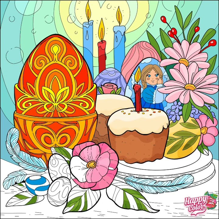 Happy Color - Jessie Is Celebrate Of Easter Good Friday Celebrations ...