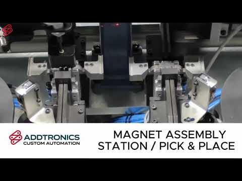 Magnetic Zipper Fitting Weld and Assembly Station - Addtronics Custom ...