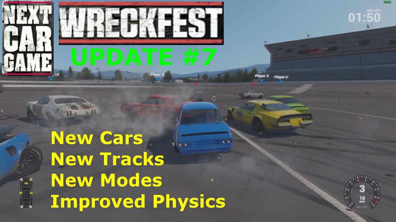 Next Car Game: Wreckfest Update #7 Gameplay(60 FPS) - YouTube