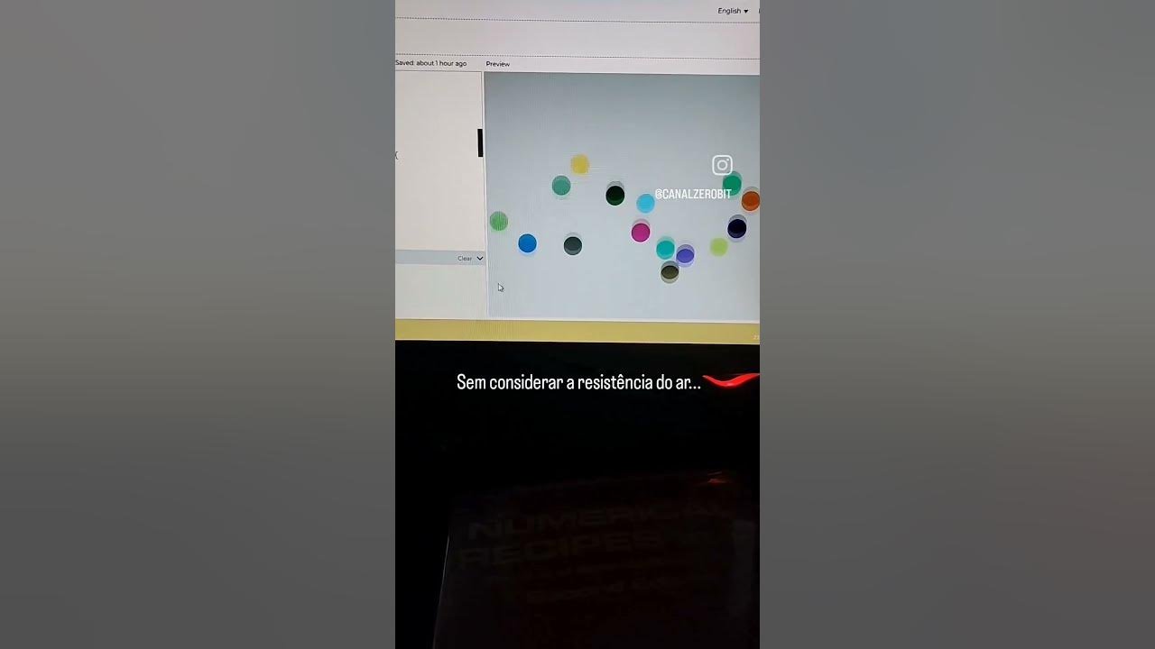 Bouncing Balls Simulation with Javascript #physics #game #algoritmos # ...