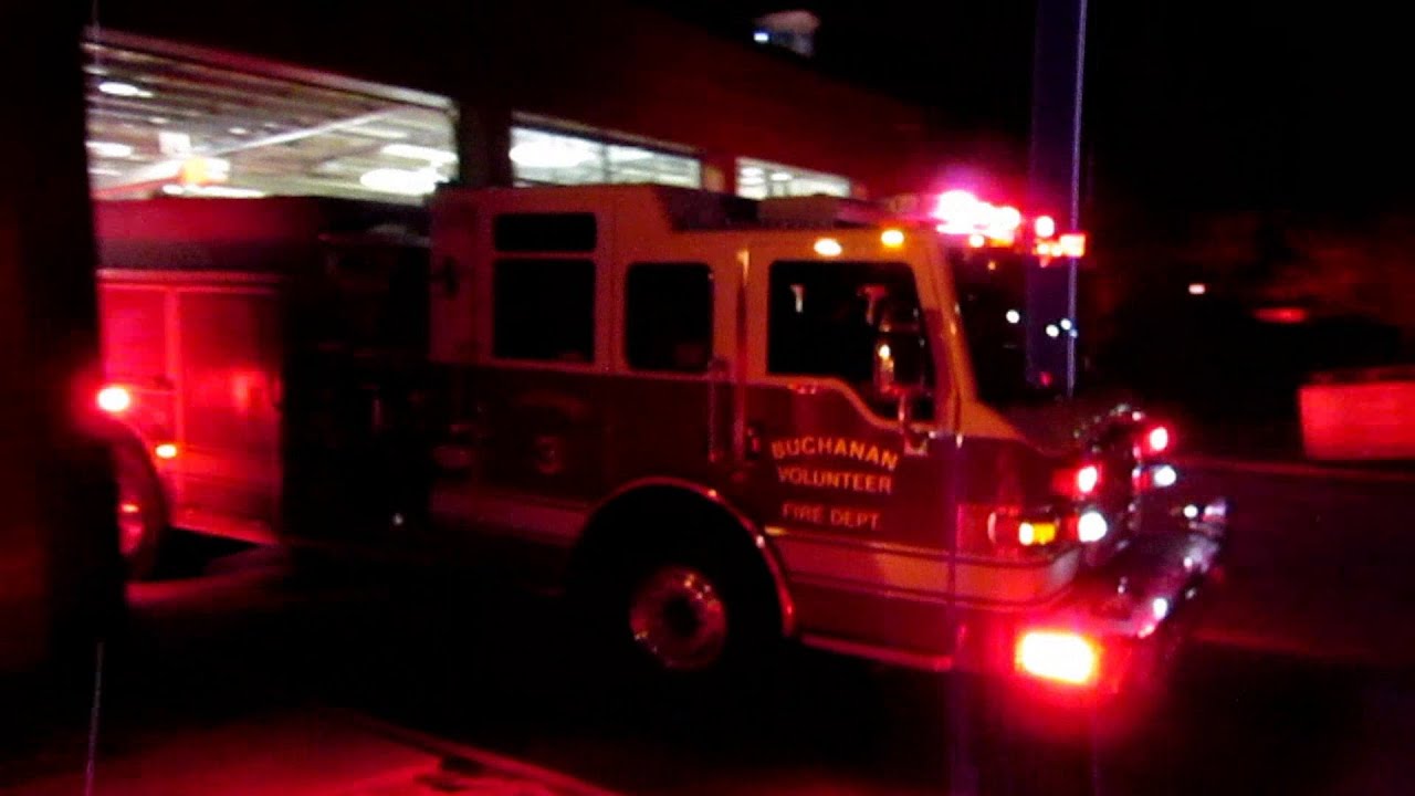 BVFD - Tanker 3, Engine 3, and Car 350 Responding - YouTube