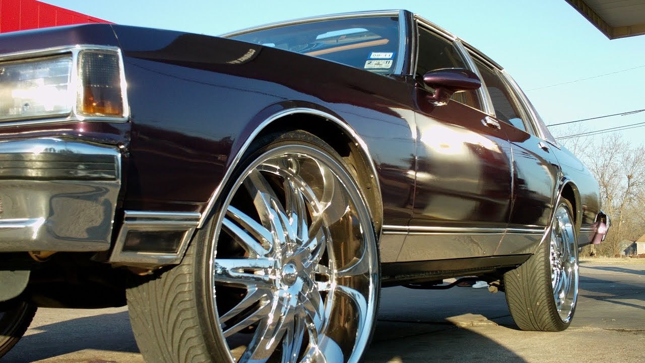 Purple Box Chevy on 26s - YouTube