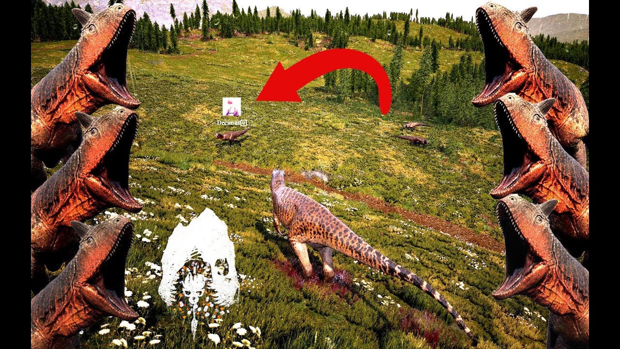 The Isle: NEW GIGA vs CARNO MEGA PACK!!! [The Isle Dev Branch] - YouTube