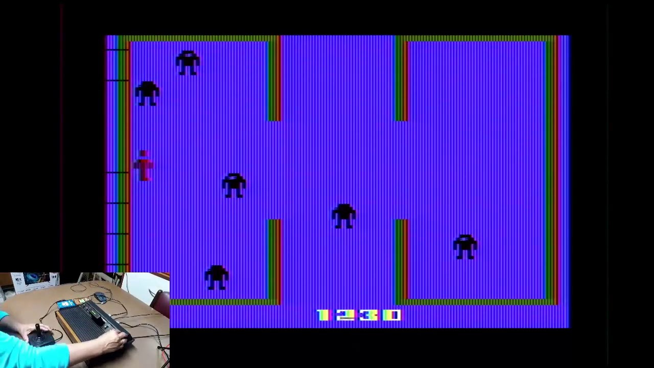 Berzerk ATARI 2600 - Gameplay - YouTube