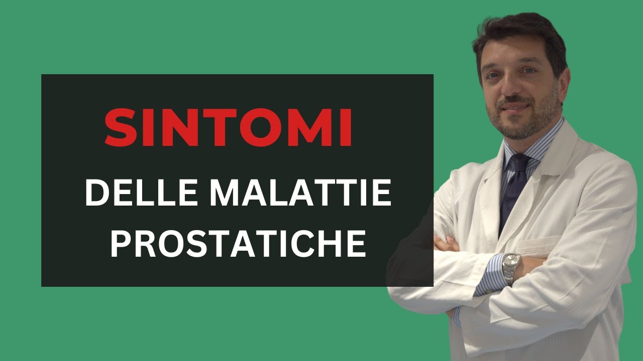 I sintomi di prostata ingrossata, prostatite, tumore