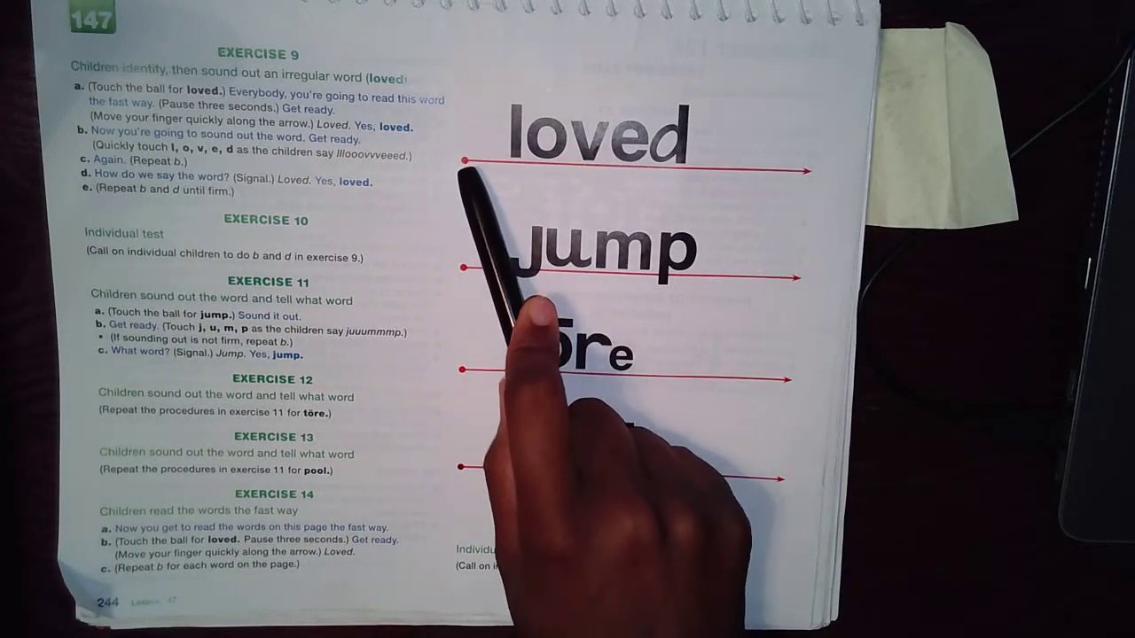 K Reading Mastery Lesson 147 - YouTube