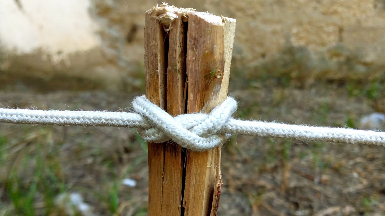 The most and strongest and safe knot ! it's not a secret knot - YouTube