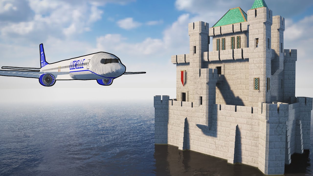 Realistic Plane Crashes vs Buildings #12 | Teardown - YouTube