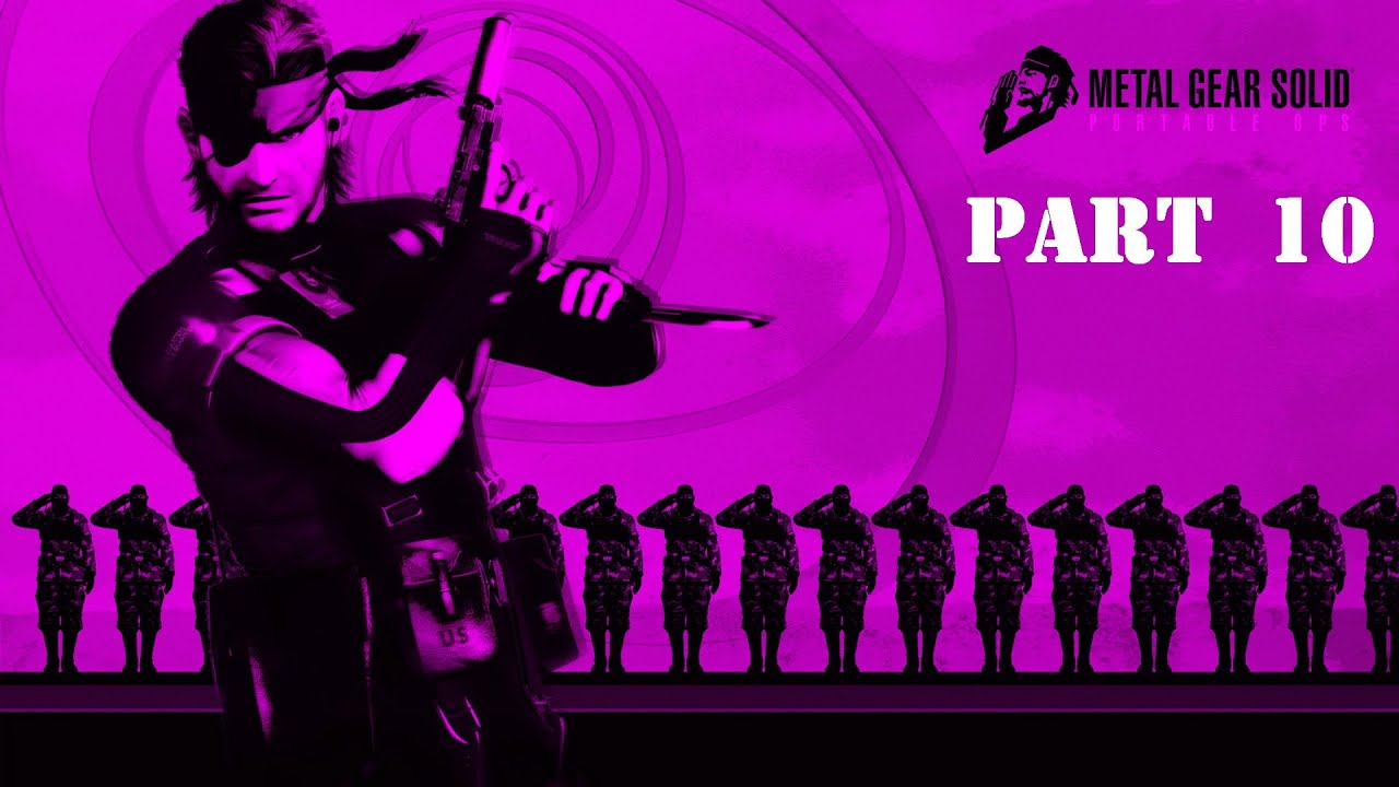 Metal Gear Solid: Portable Ops - Walkthrough Gameplay - Big Boss - Part ...
