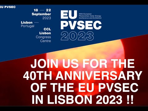 EU PVSEC 2023 awaits you! - YouTube