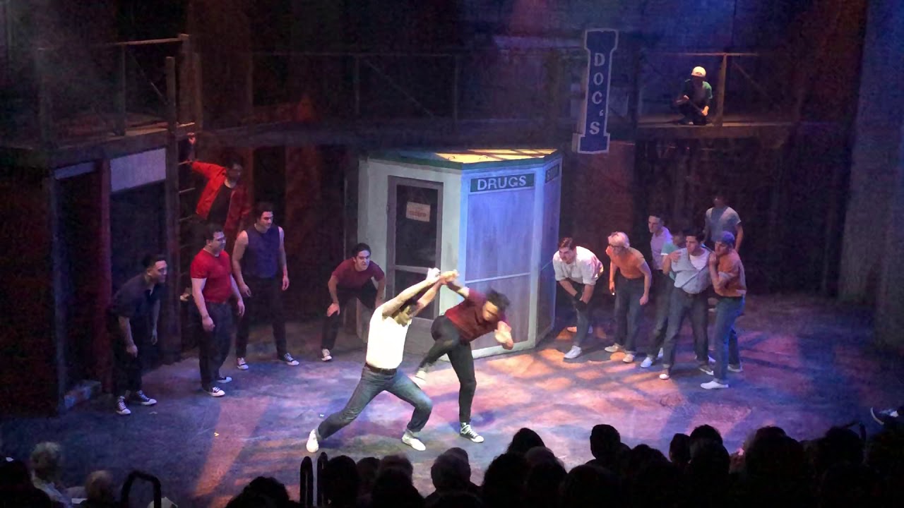 West Side Story Fight - YouTube