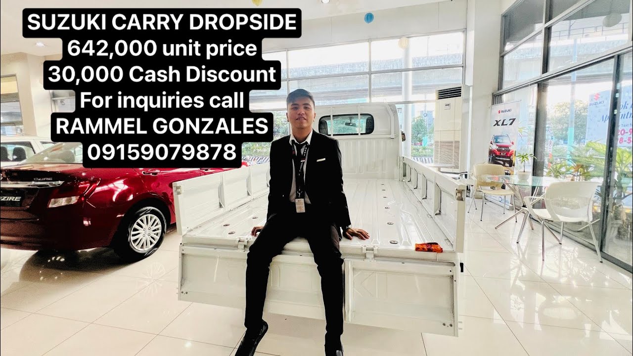 SUZUKI CARRY DROPSIDE 2024 MALAKAS GAMITIN PARA SA NEGOSYO MO. # ...