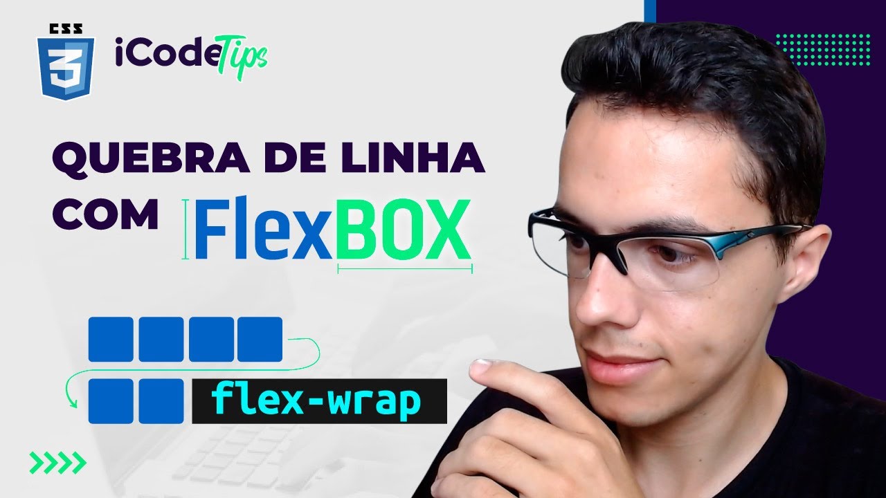 Quebra de linha com Flexbox - flex-wrap | ilustraCode - YouTube