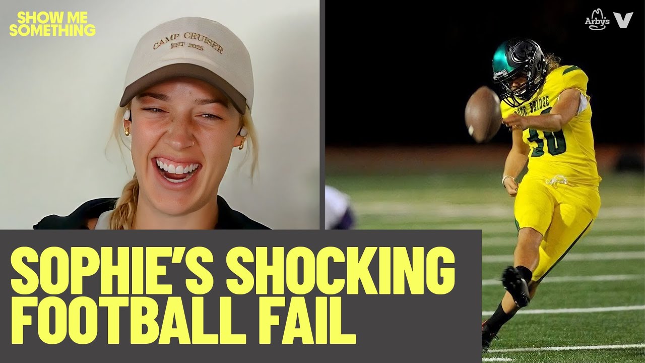 WNBA star Sophie Cunningham on her WILD high school FOOTBALL career ...