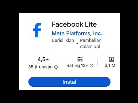 Cara Download dan install Facebook Lite | Tutorial Download dan instal fb lite