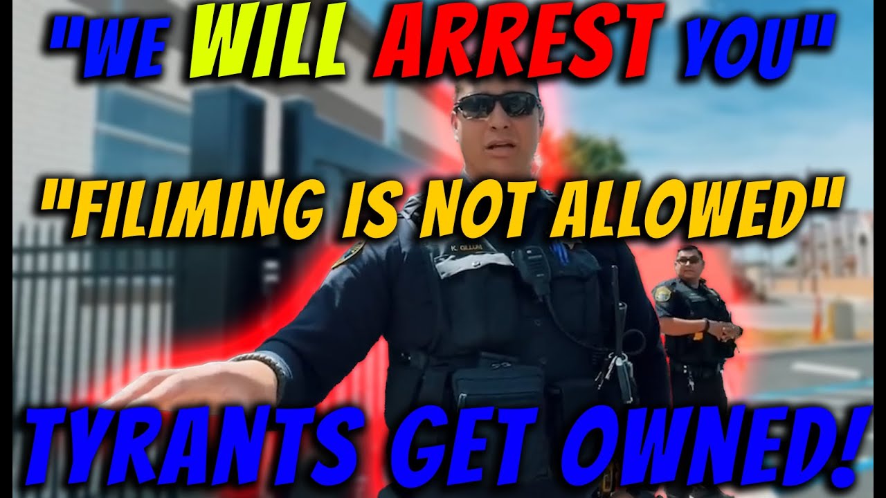 Cops Called Over A CAMERA! COPS GET OWNED! - YouTube