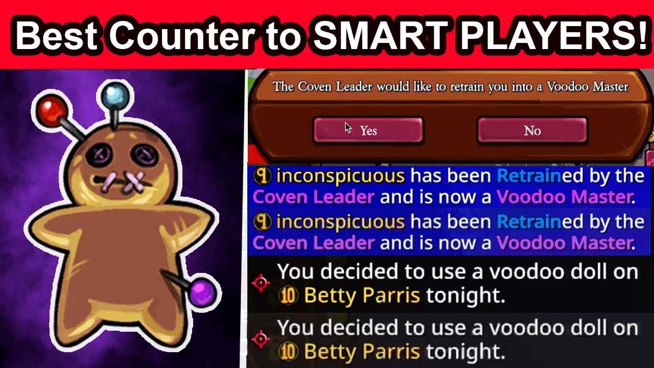 Proof why VOODOO MASTER IS THE BEST RETRAIN! Town of Salem 2 - YouTube